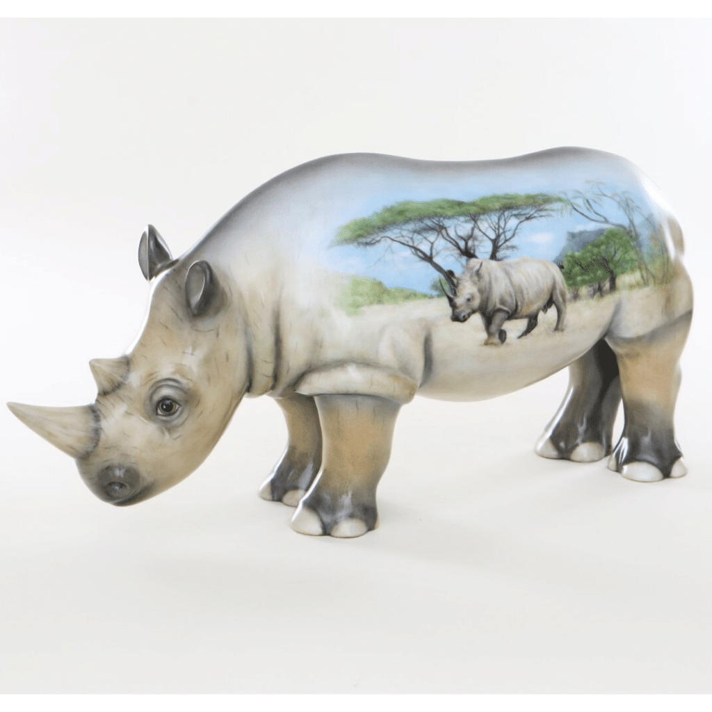 Rhino Animal's Habitat Edition - Limited to 25 pcs. - Herend Canada